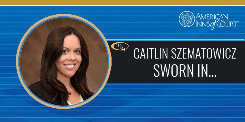 Caitlin Szematowicz Sworn in as the Executive Director of the Barney ...